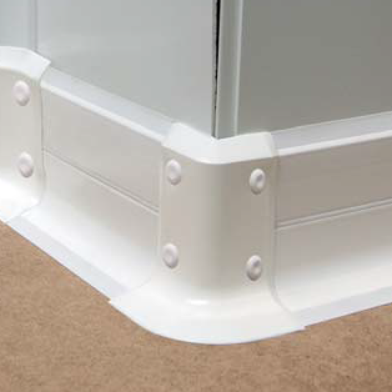 Cantonera para Rodapié 90mm de PVC