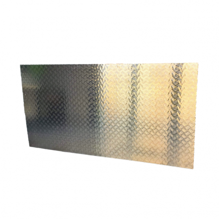 Chapa damero de aluminio 2000 x 1000 x 3mm